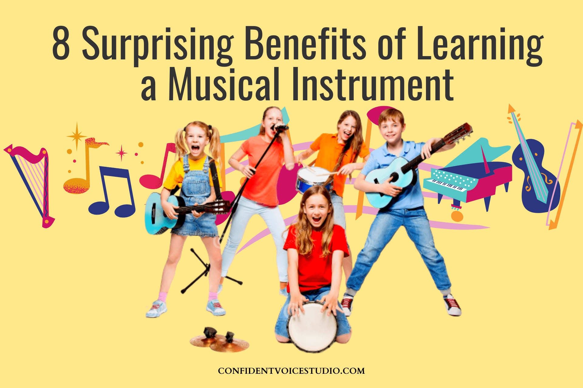 8 Surprising Benefits of Learning a Musical Instrument